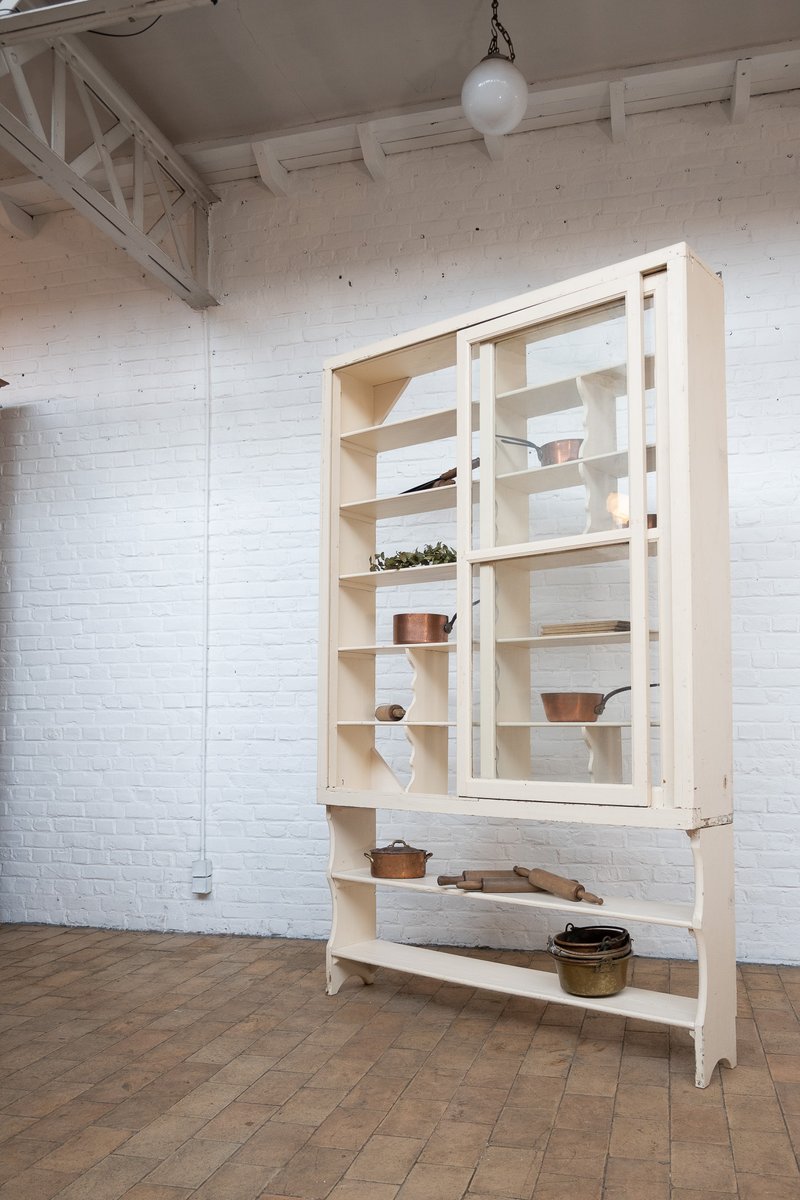 Large Display Case with Sliding Doors, 1900 for sale at Pamono