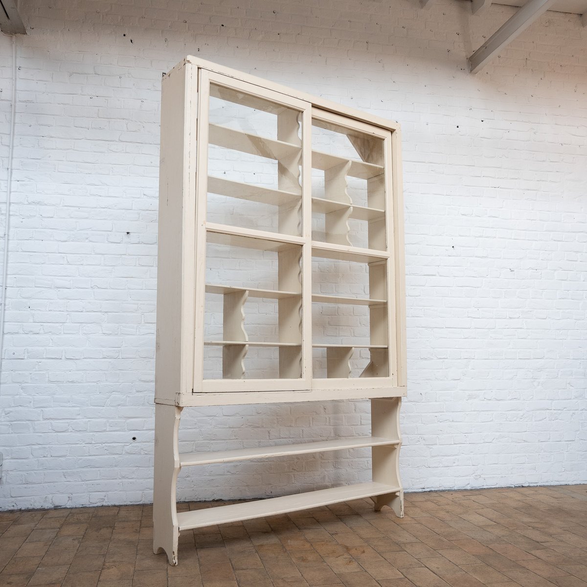 Large Display Case with Sliding Doors, 1900 for sale at Pamono