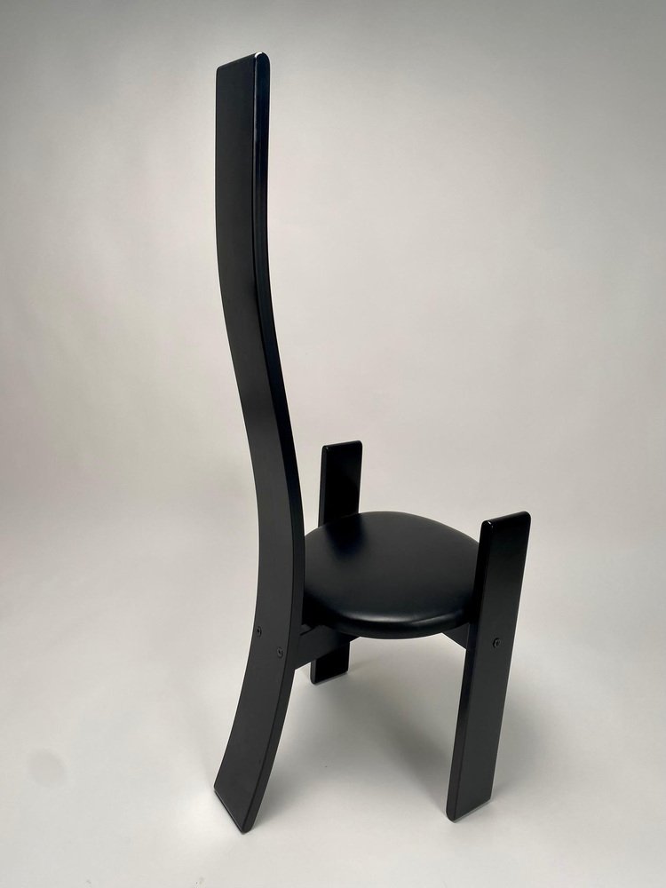 SD51 Golem Chairs by Vico Magistretti for Poggi, 1960s, Set of 4 for ...