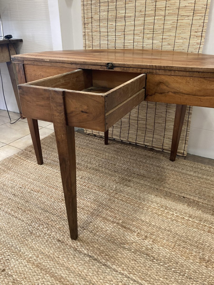 French Round Folding Console Table for sale at Pamono