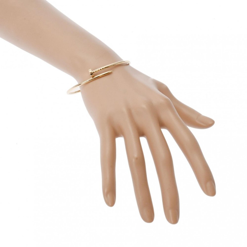 CARTIER Just Ankle SM #18 Unisex K18 Yellow Gold Bracelet for sale at ...
