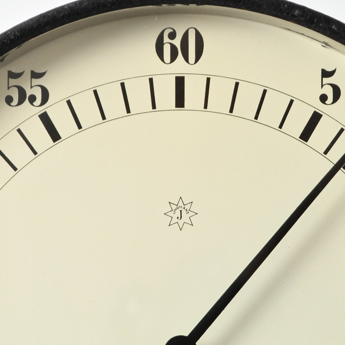 Large Wall-Mounted Stop Clock from Junghans, 1930s for sale at Pamono