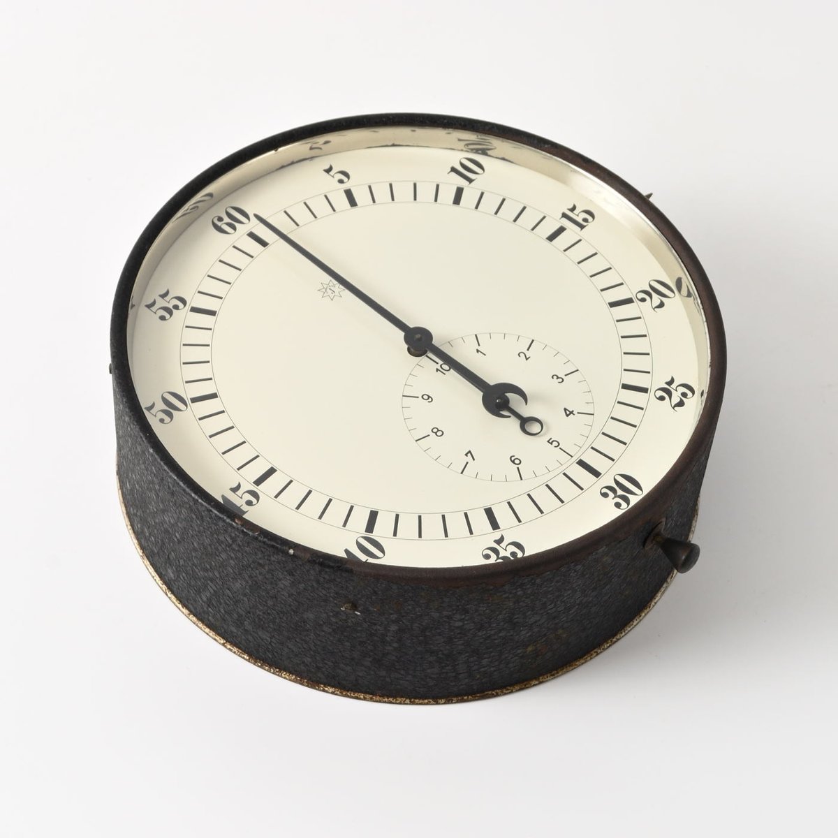 Large Wall-Mounted Stop Clock from Junghans, 1930s for sale at Pamono