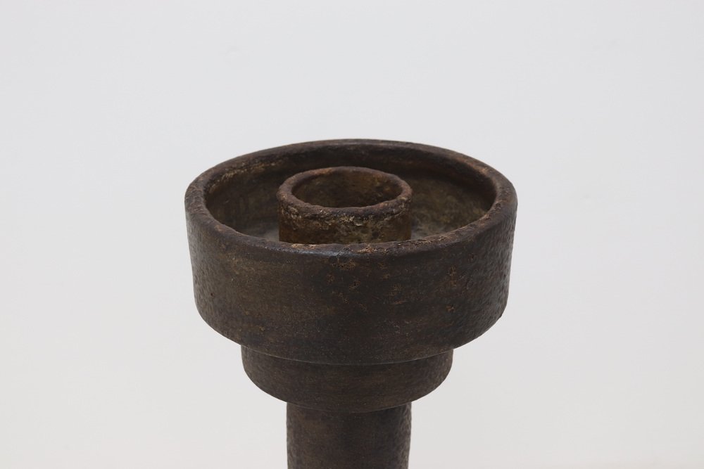 Vintage Brutalist Stoneware Cylindrical Object, 1960s for sale at Pamono