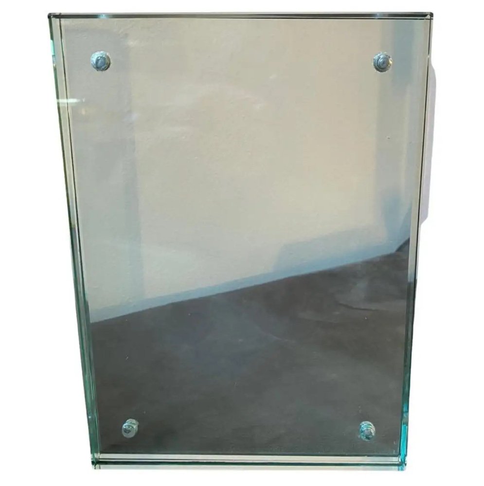 Mid-Century Modern Glass Italian Picture Frame attributed to Fontana ...