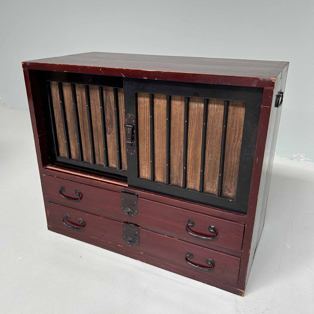 Vintage Japanese Storage Cabinet, 1920s for sale at Pamono