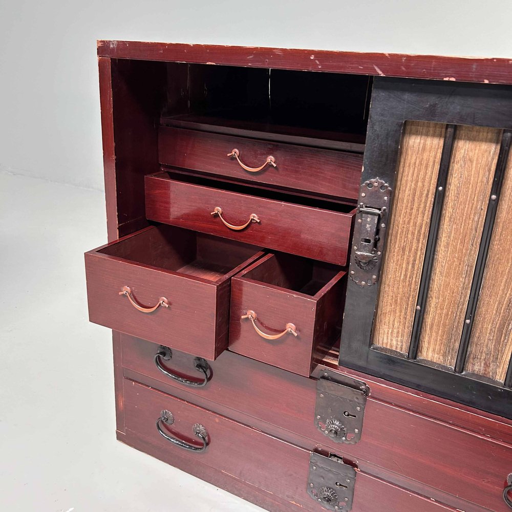 Vintage Japanese Storage Cabinet, 1920s for sale at Pamono