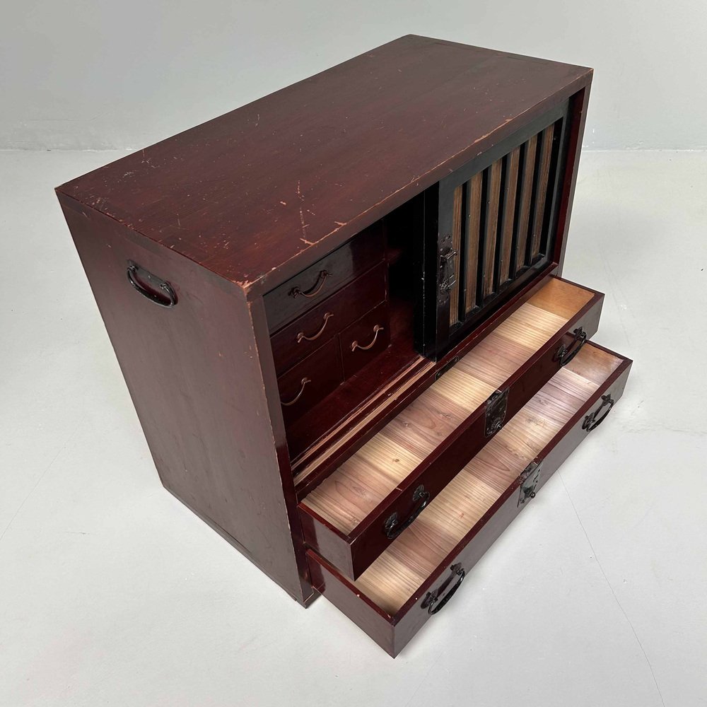 Vintage Japanese Storage Cabinet, 1920s for sale at Pamono