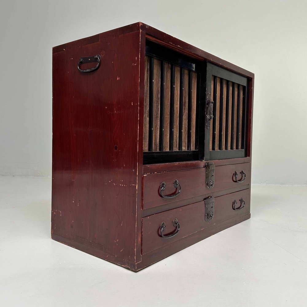 Vintage Japanese Storage Cabinet, 1920s for sale at Pamono