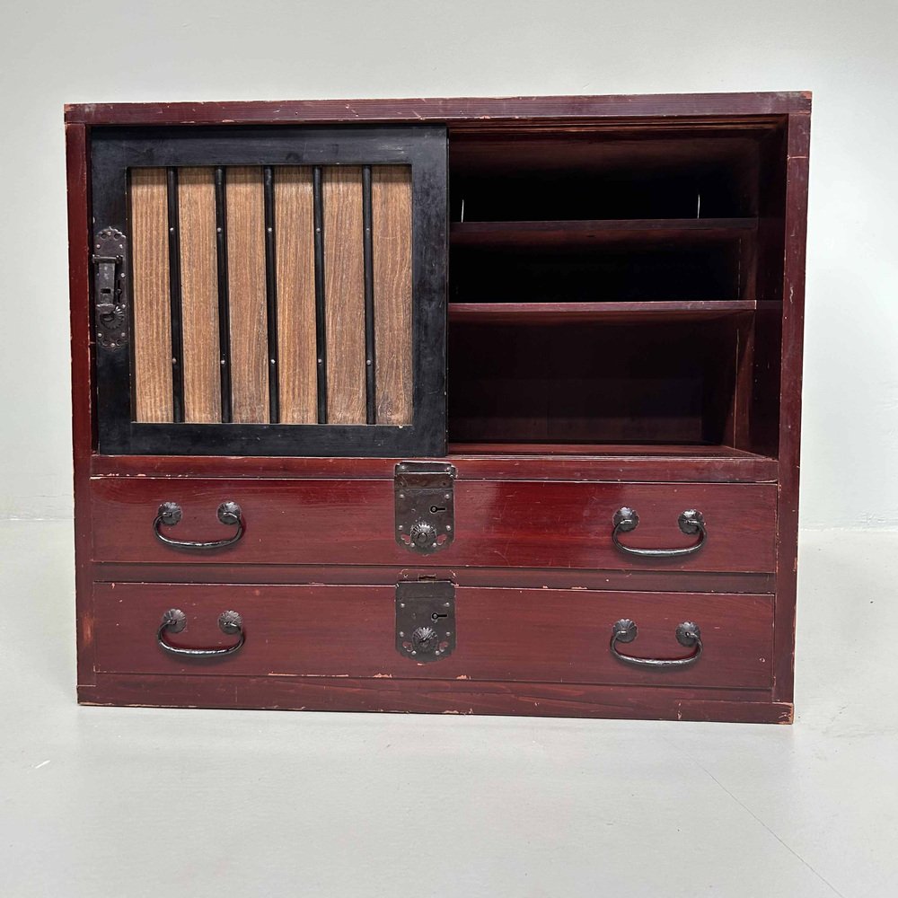 Vintage Japanese Storage Cabinet, 1920s for sale at Pamono