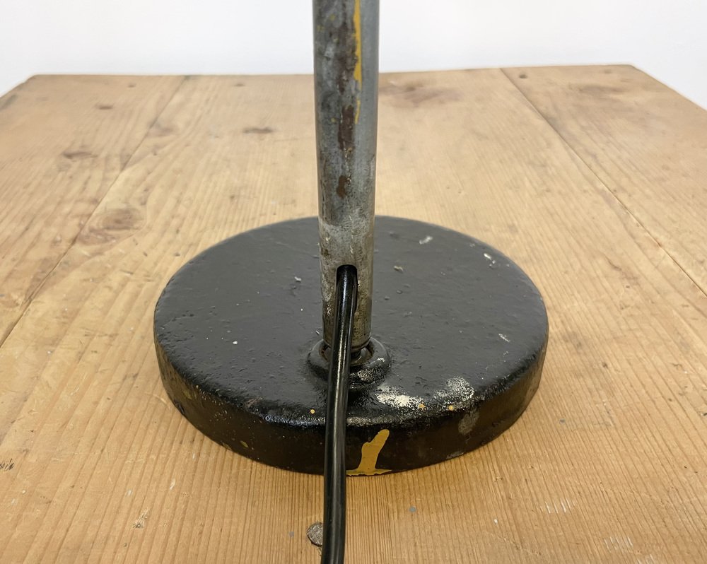 Vintage Black Workshop Table Lamp, 1950s for sale at Pamono