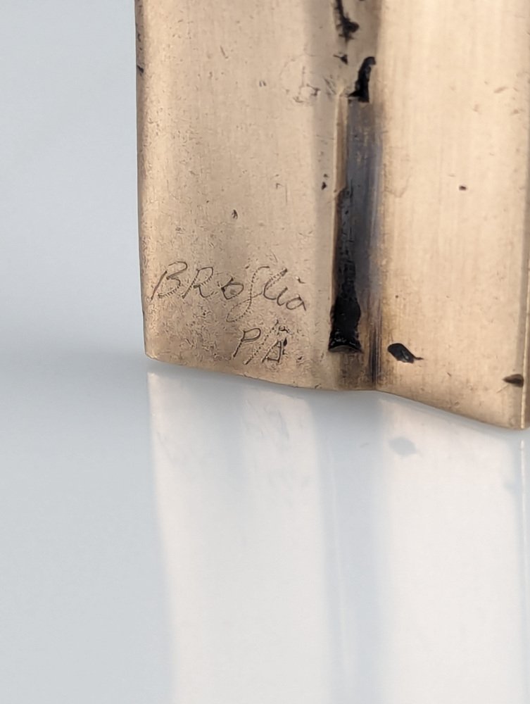 Sculpture Necklace by Enrique Broglia P/a Único, 1980s for sale at Pamono