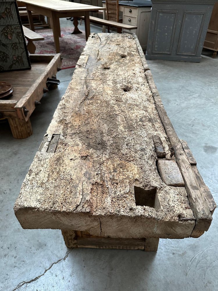 Antique Workbench in Wood, 1890s for sale at Pamono