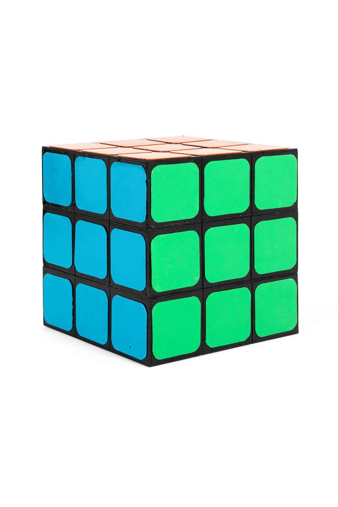 Large Rubiks Cube Shop Display Models, Set of 2 for sale at Pamono
