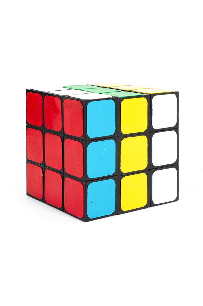 Large Rubiks Cube Shop Display Models, Set of 2 for sale at Pamono