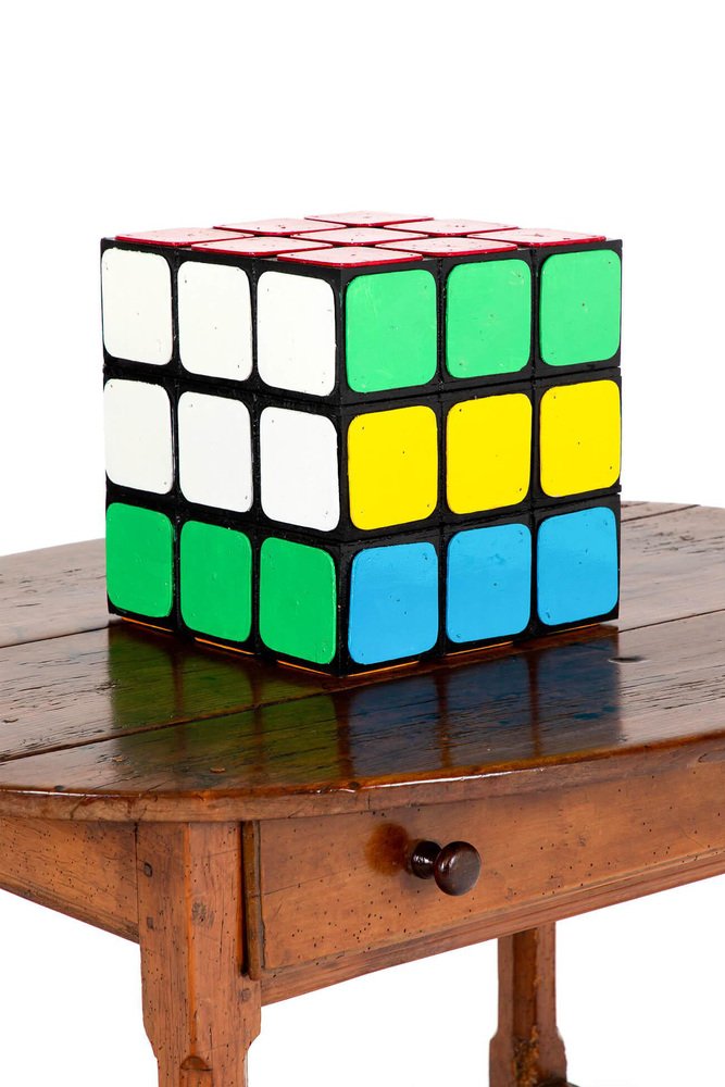 Large Rubiks Cube Shop Display Models, Set of 2 for sale at Pamono