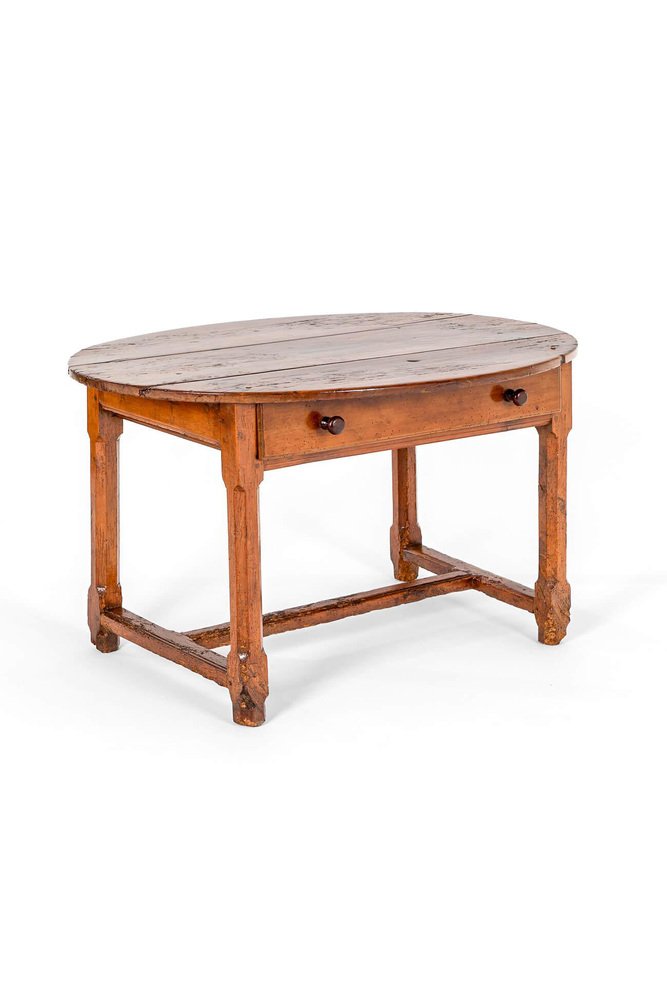 18th Century Oval Hall Table for sale at Pamono