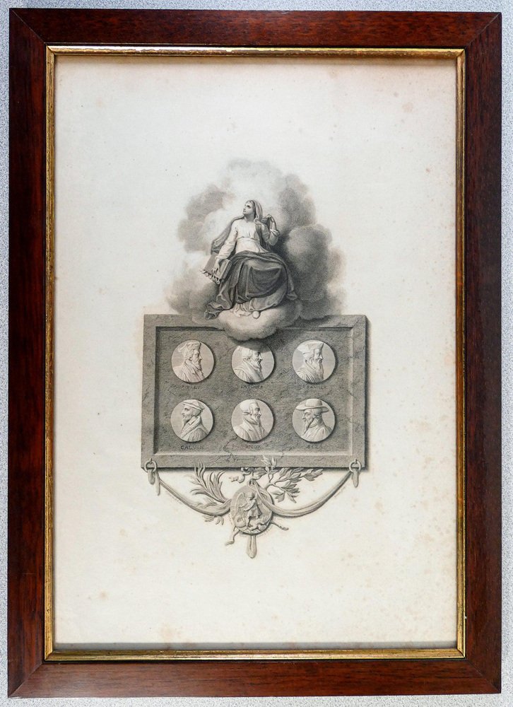 R. Bowyer, Protestant Reformers, Engraving, 1795 for sale at Pamono