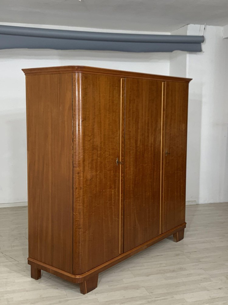 Mid-Century German Wardrobe, 1960s for sale at Pamono