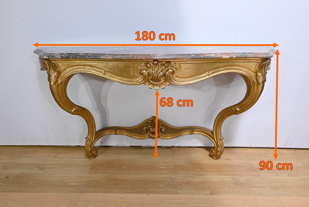 Louis XV Wall Console, Early 20th Century for sale at Pamono