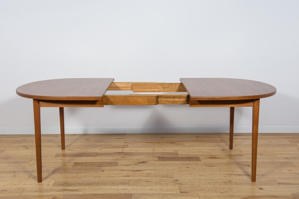 Mid-Century Teak Dining Table by Nils Jonsson Hugo Troeds, Sweden ...