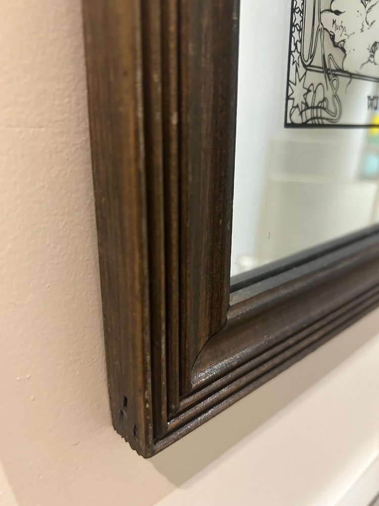 Mirror Model Winter by Alphonse Mucha, 1970s for sale at Pamono