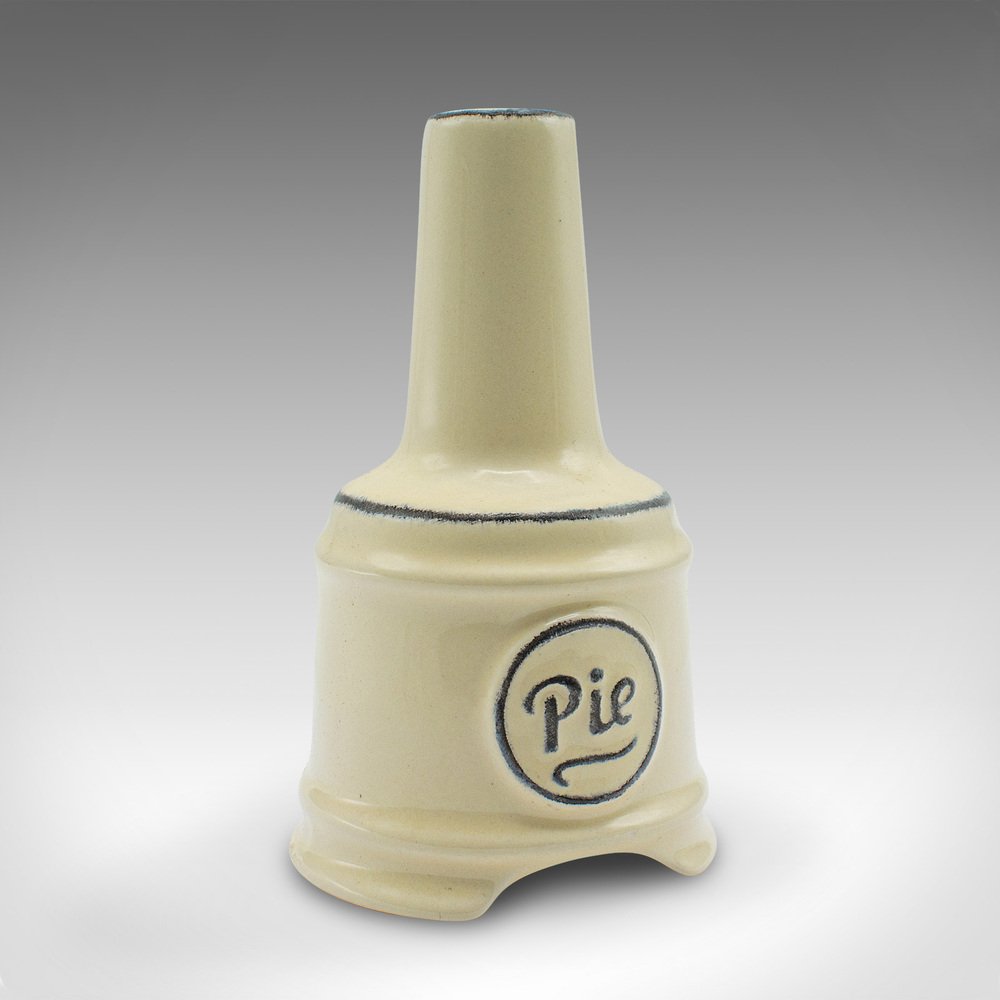 Mid-Century English Ceramic Pie Funnels, 1960s, Set of 2 for sale at Pamono
