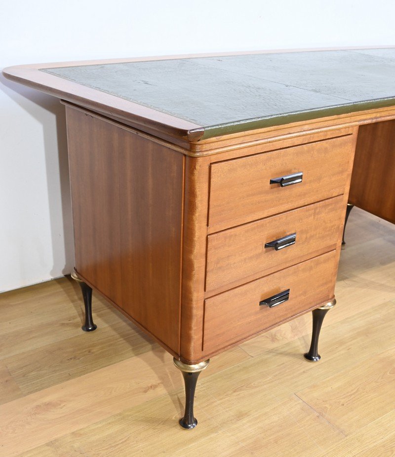 Mahogany Architects Desk, 1970s for sale at Pamono