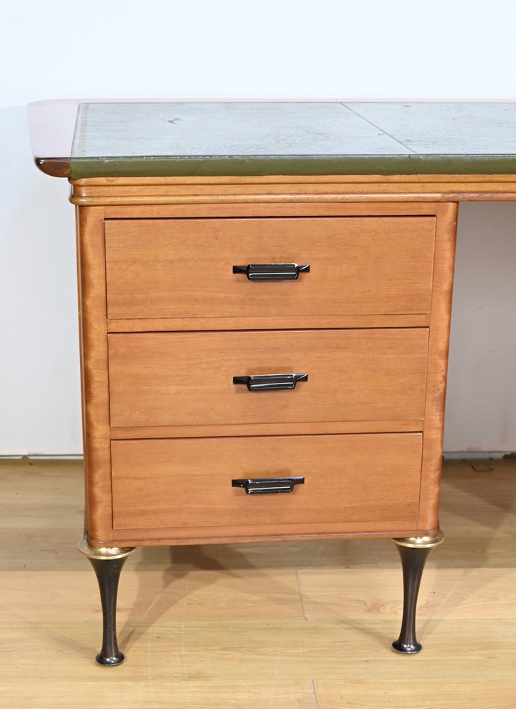 Mahogany Architects Desk, 1970s for sale at Pamono