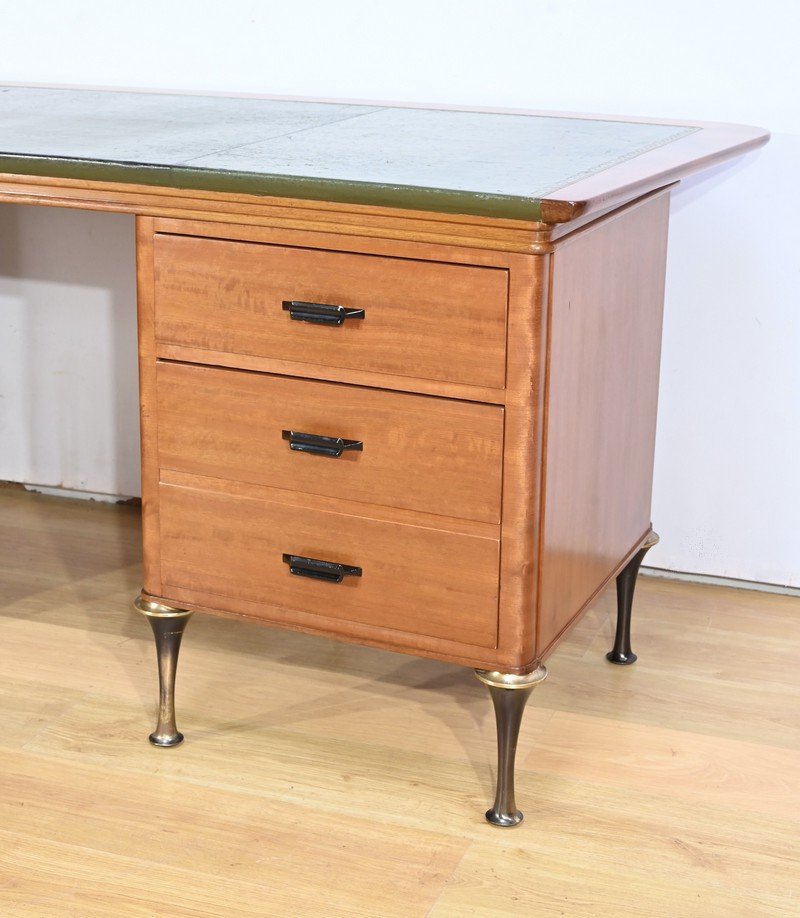 Mahogany Architects Desk, 1970s for sale at Pamono