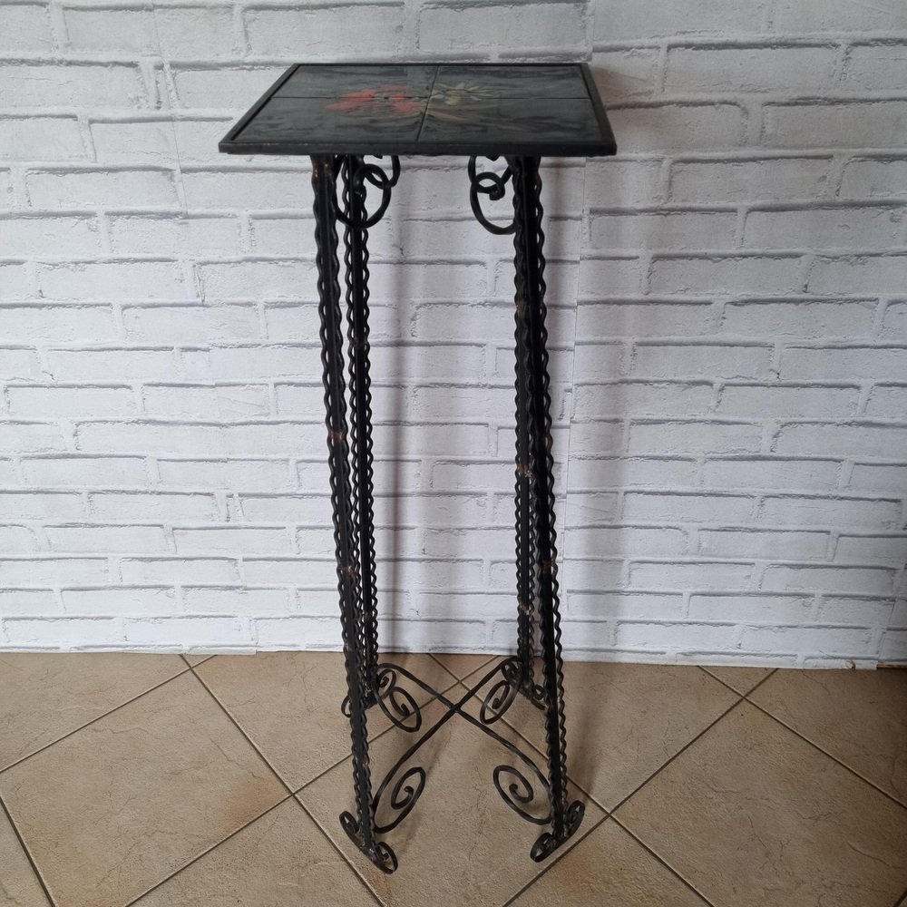 Wrought Iron Stand, 1950s for sale at Pamono