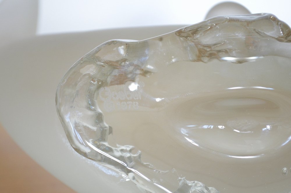 Blue-Whale Glass Sculpture from Goebel, 1978 for sale at Pamono