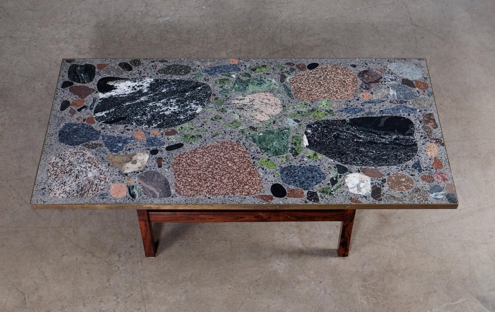 Conglo Coffee Table attributed to Erling Viksjø, Norway, 1970s for sale ...