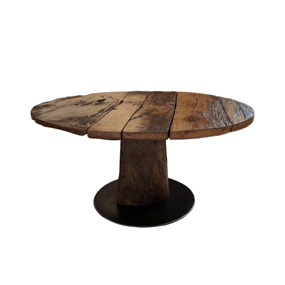 Vintage Industrial Style Dining Table, 1980s for sale at Pamono