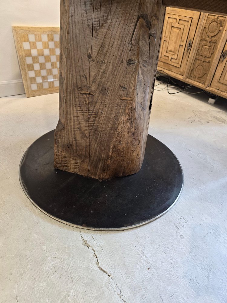 Vintage Industrial Style Dining Table, 1980s for sale at Pamono