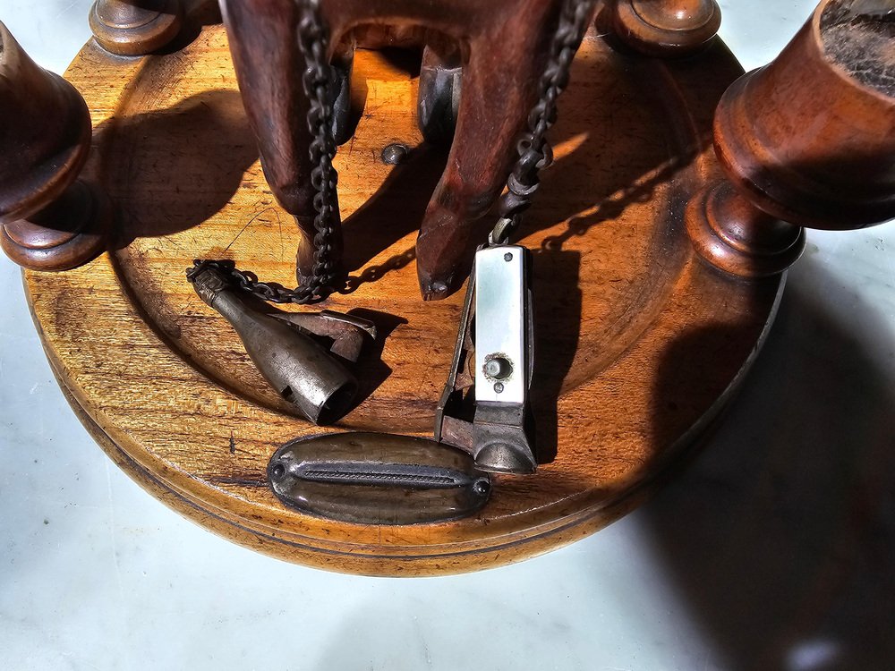 Antique French Tobacco Pipe Stand, 1890 for sale at Pamono