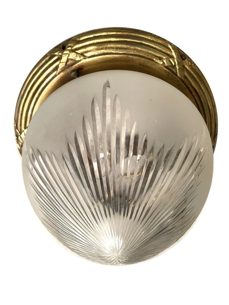 Small Art Deco Ceiling Lamp for sale at Pamono