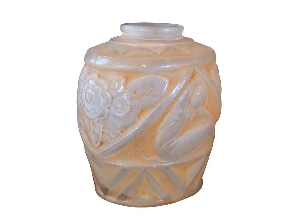 Art Deco Vase with Graces by Etling for sale at Pamono