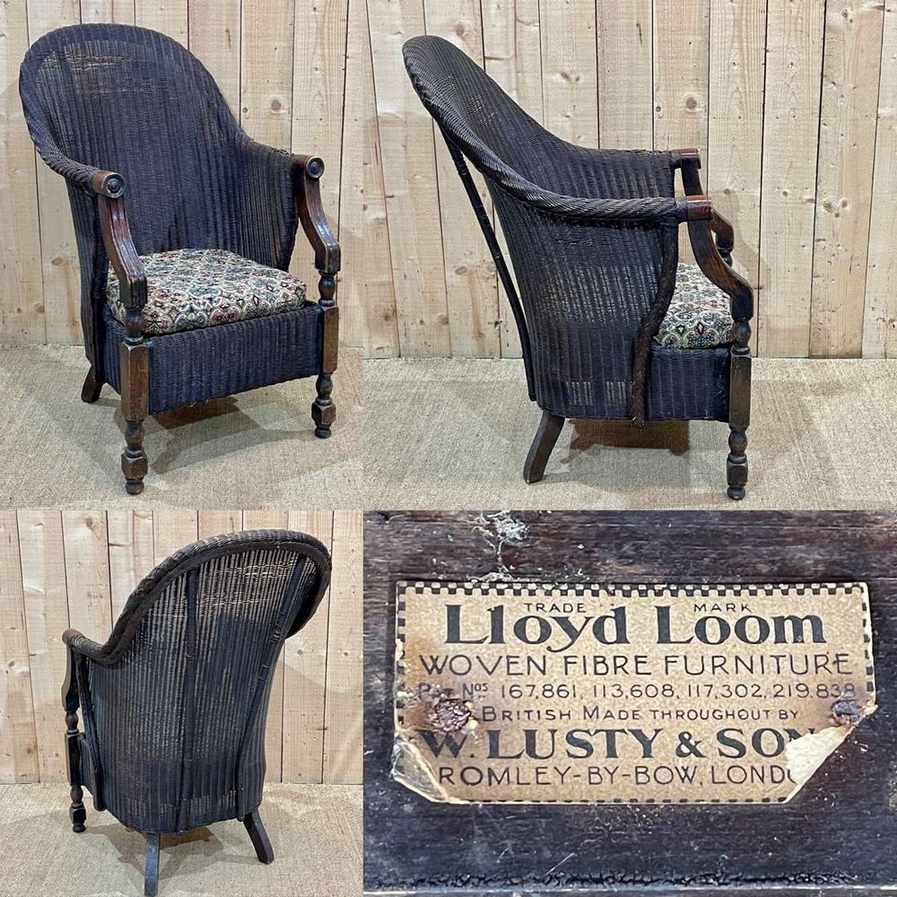 Loom Armchair Model Jacques, 1930s for sale at Pamono