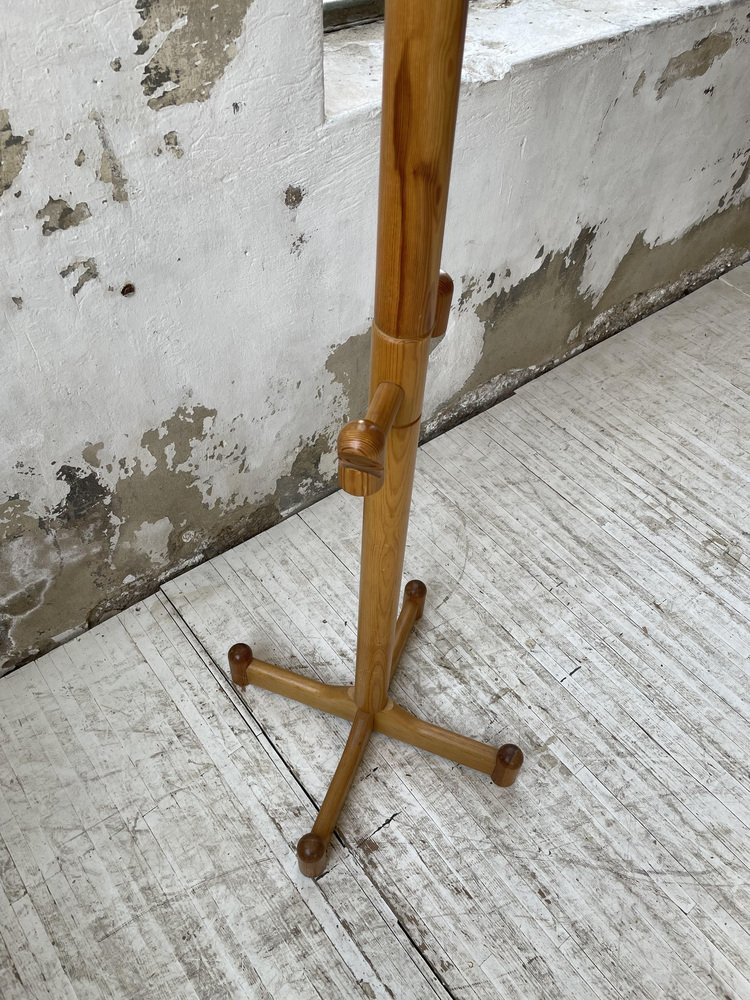 Pine Coat Rack, 1980s for sale at Pamono