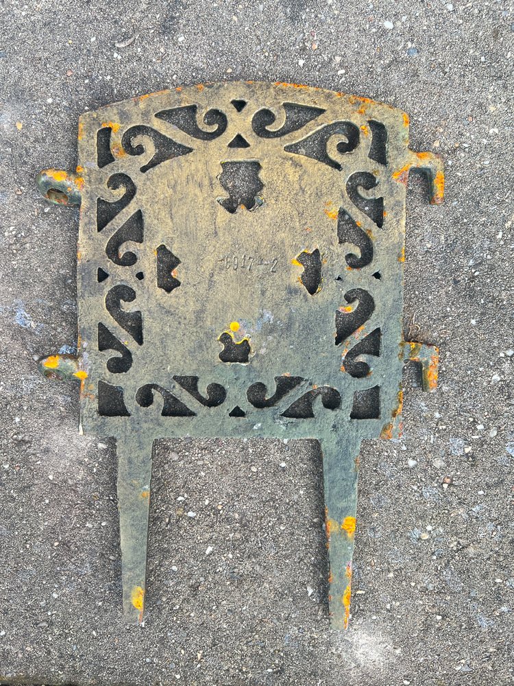 Cast Iron Flower Borders Garden Fences , 1950s, Set of 28 for sale at ...