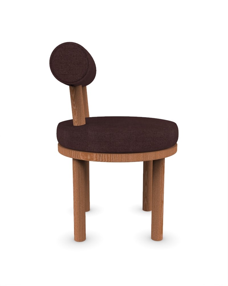 Moca Chair in Famiglia 64 Fabric and Smoked Oak by Studio Rig for ...