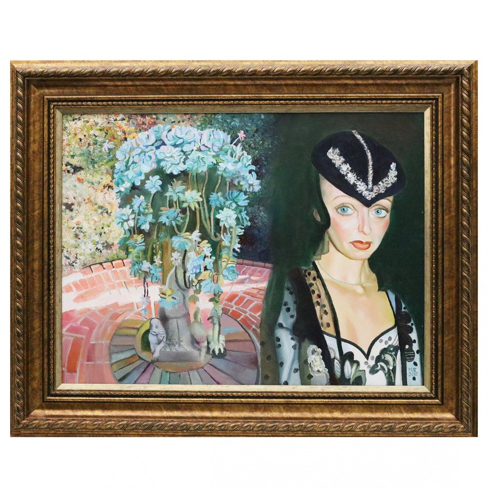 Maya Nora Tabaka, Exotica, Oil on Canvas, 2017 for sale at Pamono