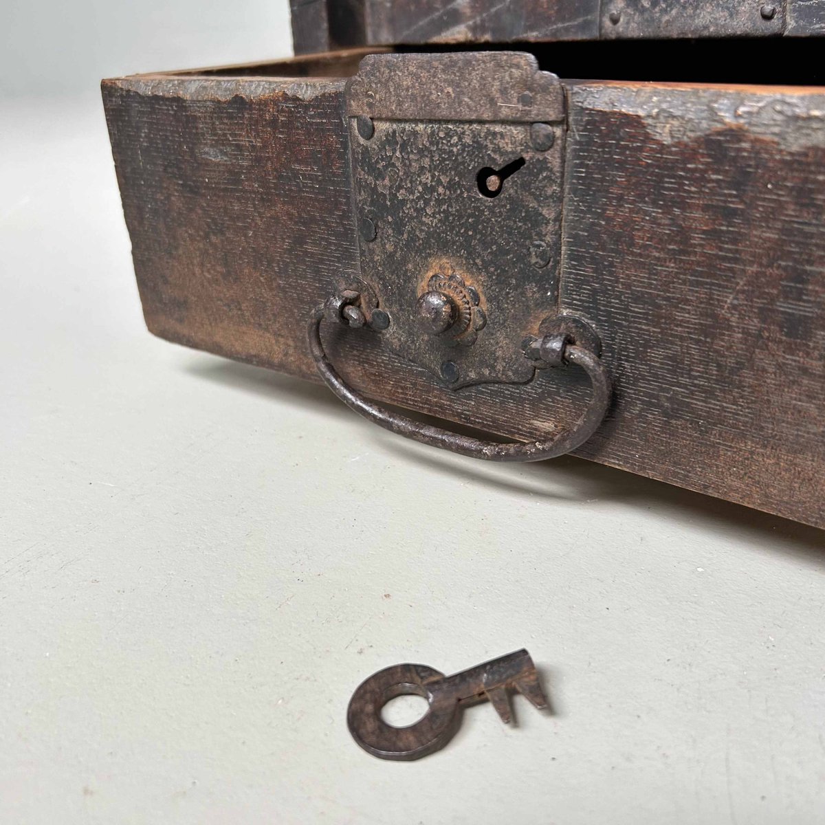 Antique Wooden Zenibako Temple Offering Box, Japan, 1890s for sale at ...
