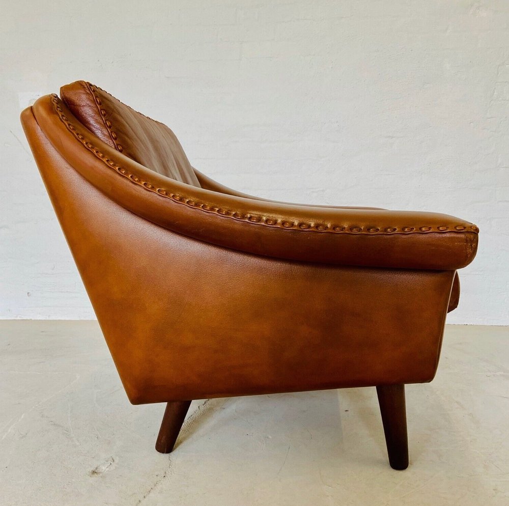 Vintage Danish Cognac Leather Matador Lounge Chair by Aage Christiansen ...