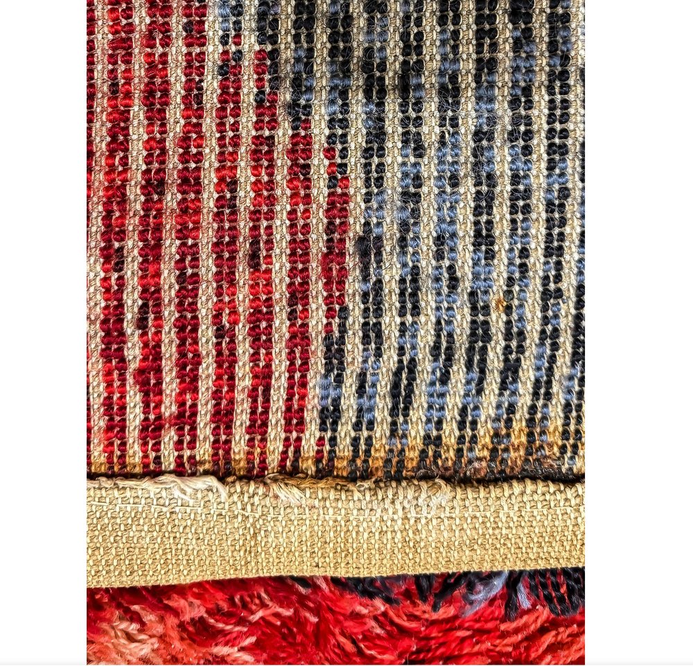 Mid-Century Shaggy Rug, 1960s for sale at Pamono