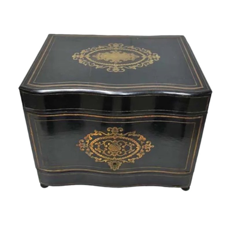 Antique Napoleon III Liquor Box for sale at Pamono