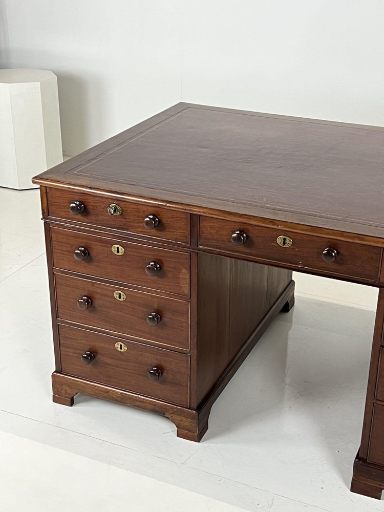 Partner Desk in Mahogany for sale at Pamono