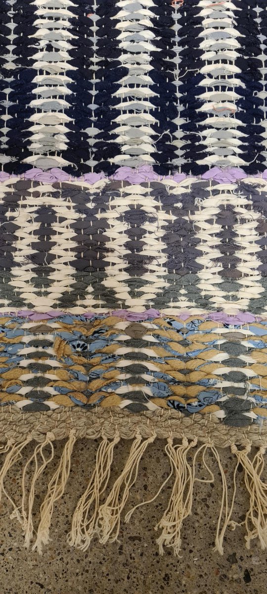 Swedish Long Rag Rug, 20th Century for sale at Pamono