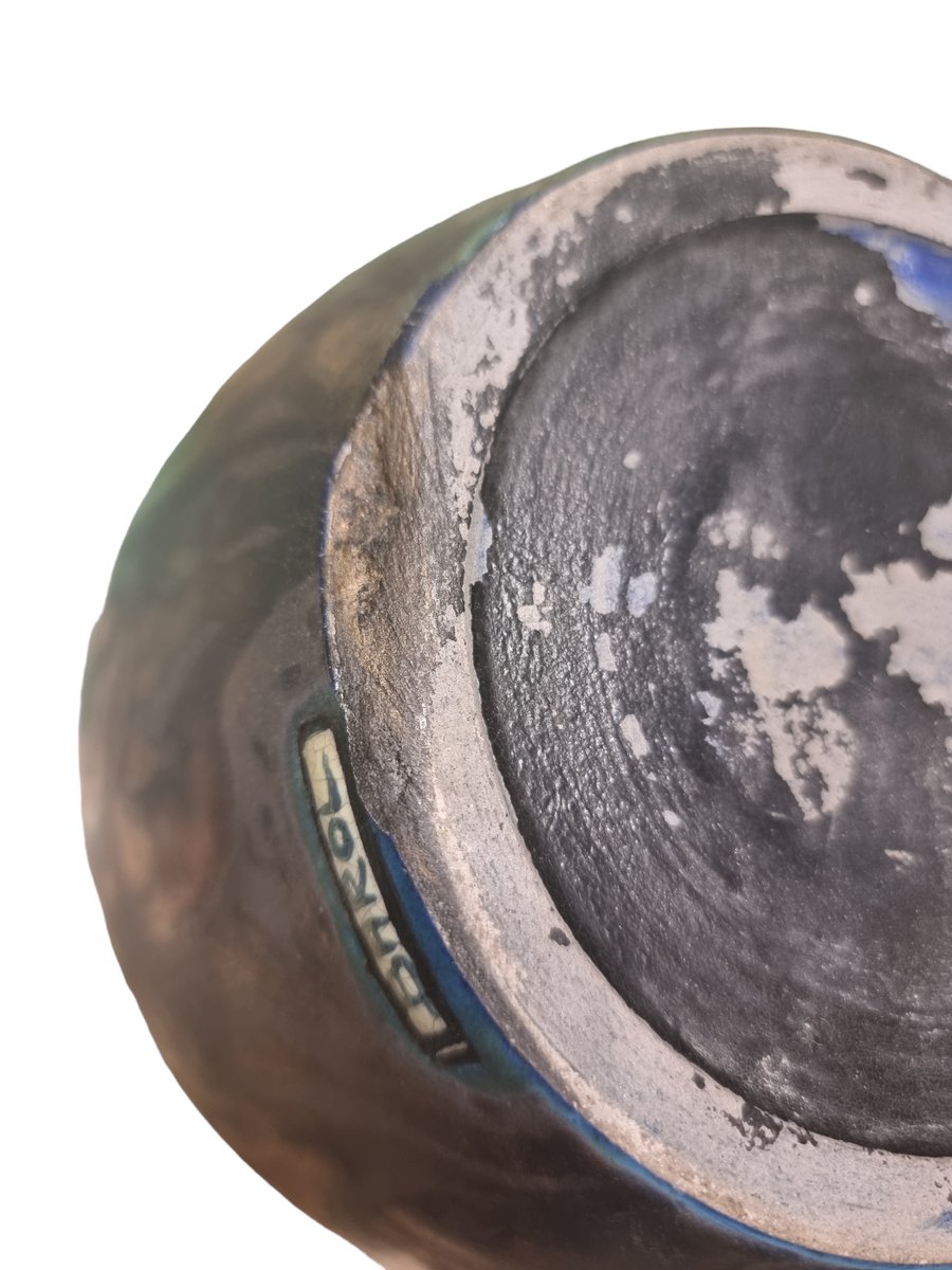 Art Nouveau/Art Deco Lustre Glazed Vase by Jean Barol, France, 1910s ...